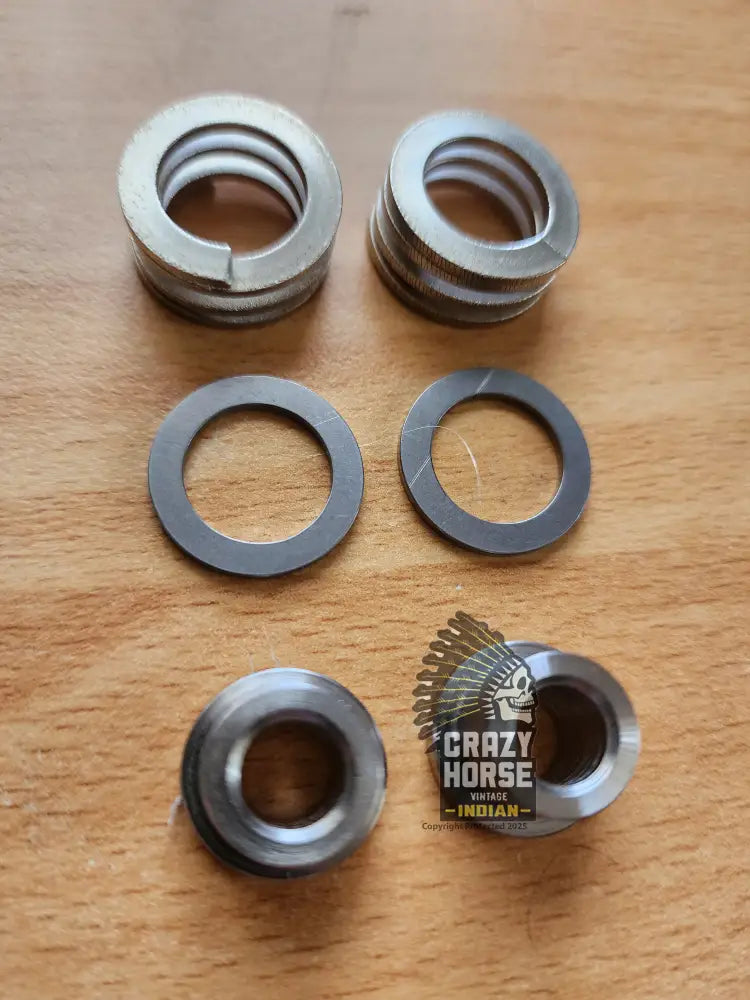 204 REAR STAND FASTENER KIT NICKLE PLATED – Crazyhorse Indian