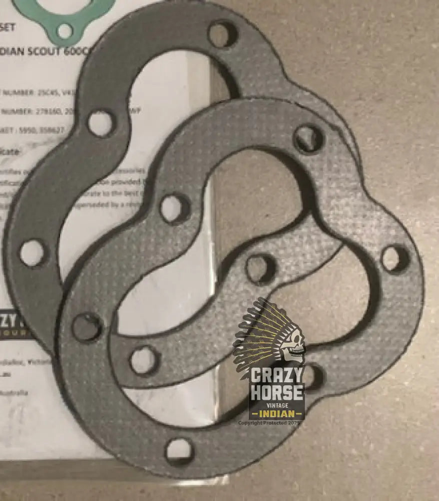 25C45 600CC COMPOSITE HEAD GASKET SET (PAIR) – Crazyhorse Indian