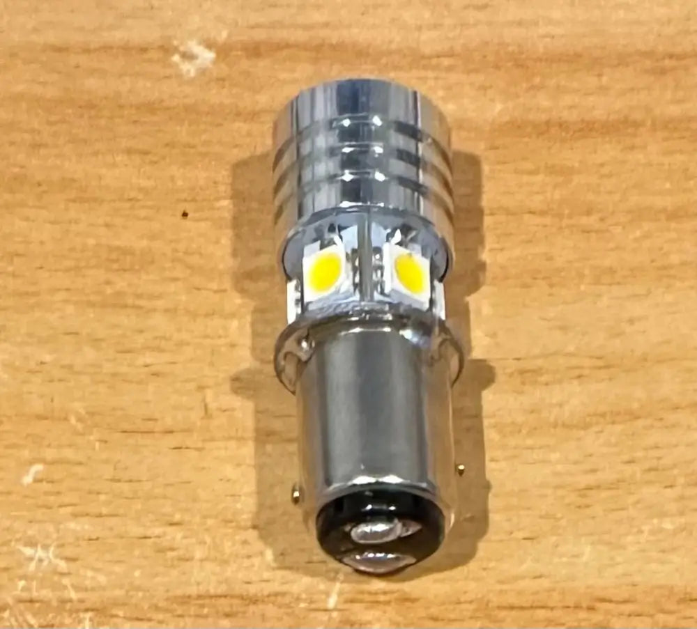 LED BA15D BASE STOP TAIL LAMP 6V – Crazyhorse Indian