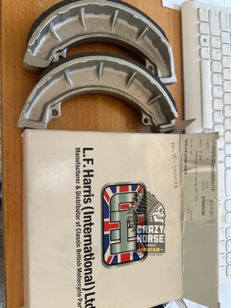 PP-371998B EARLY TYPE BRAKE SHOE FOR INDIAN TLS – Crazyhorse Indian