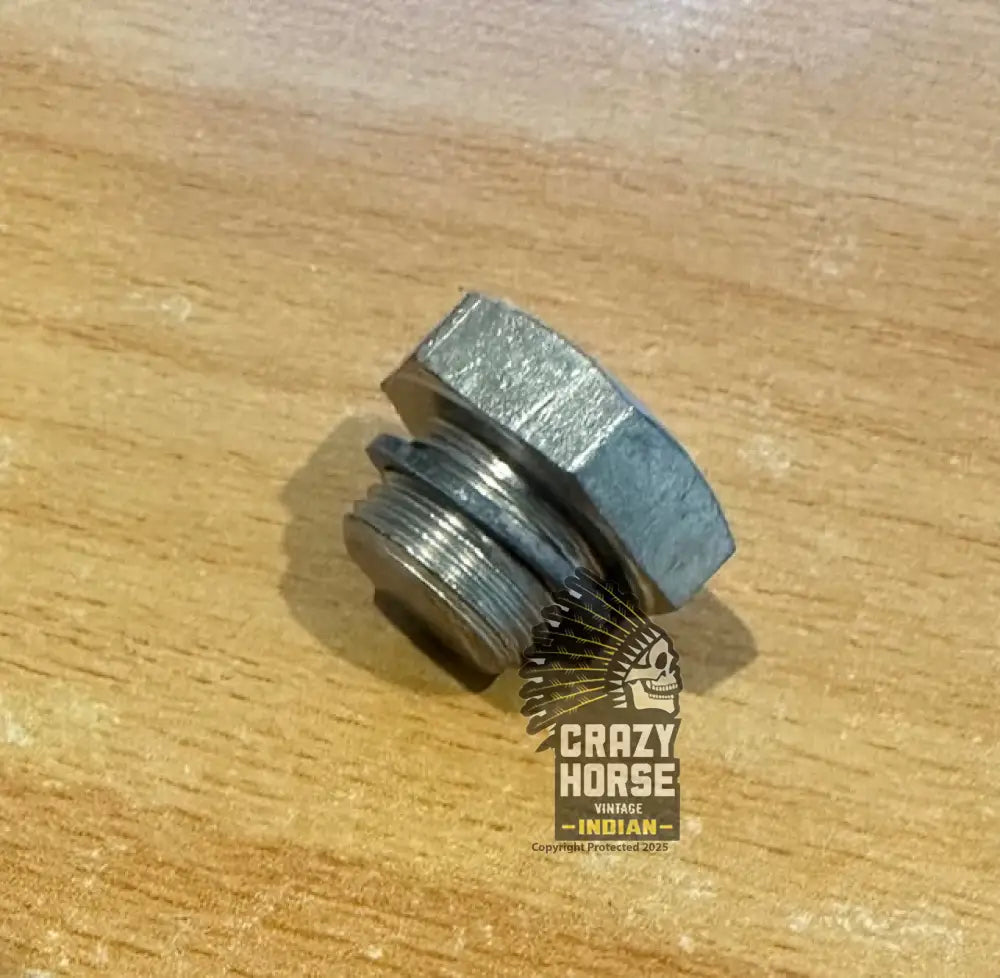 JG-3011 CRANKCASE PLUG – Crazyhorse Indian